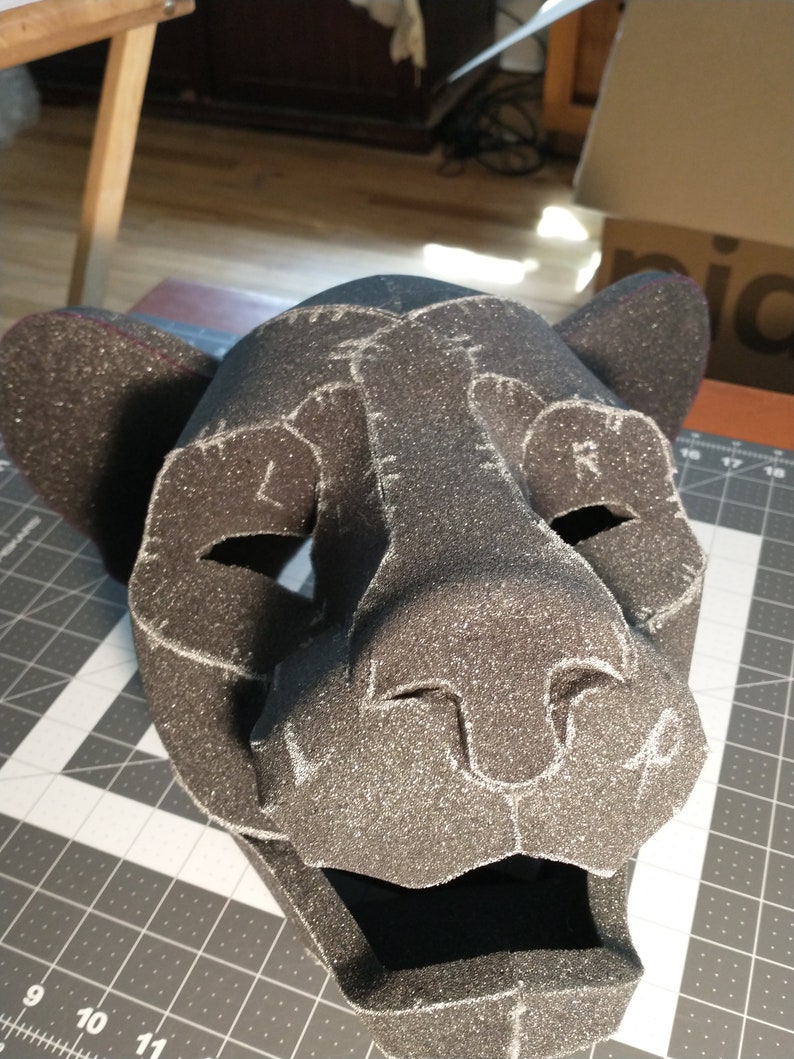 DIGITAL PATTERN Moveable Jaw Realistic Hollow Big Cat Pattern - Etsy