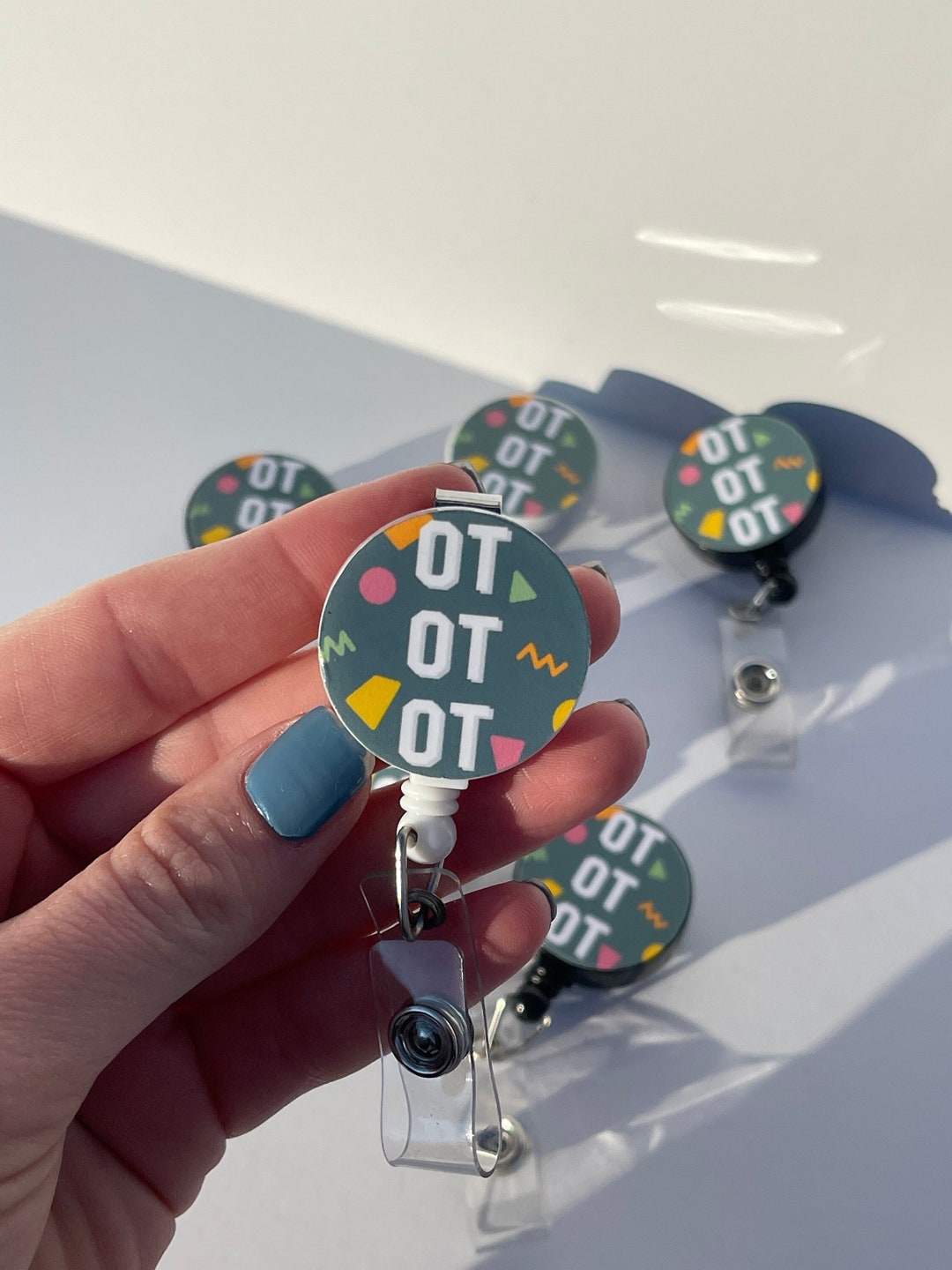 Retractable OT Badge Reel - Etsy Australia