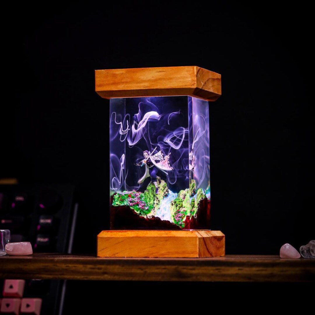 Demon Slayer Shinobu Kocho Ichiban Kuji Lamp, Kimetsu No Yaiba Anime ...