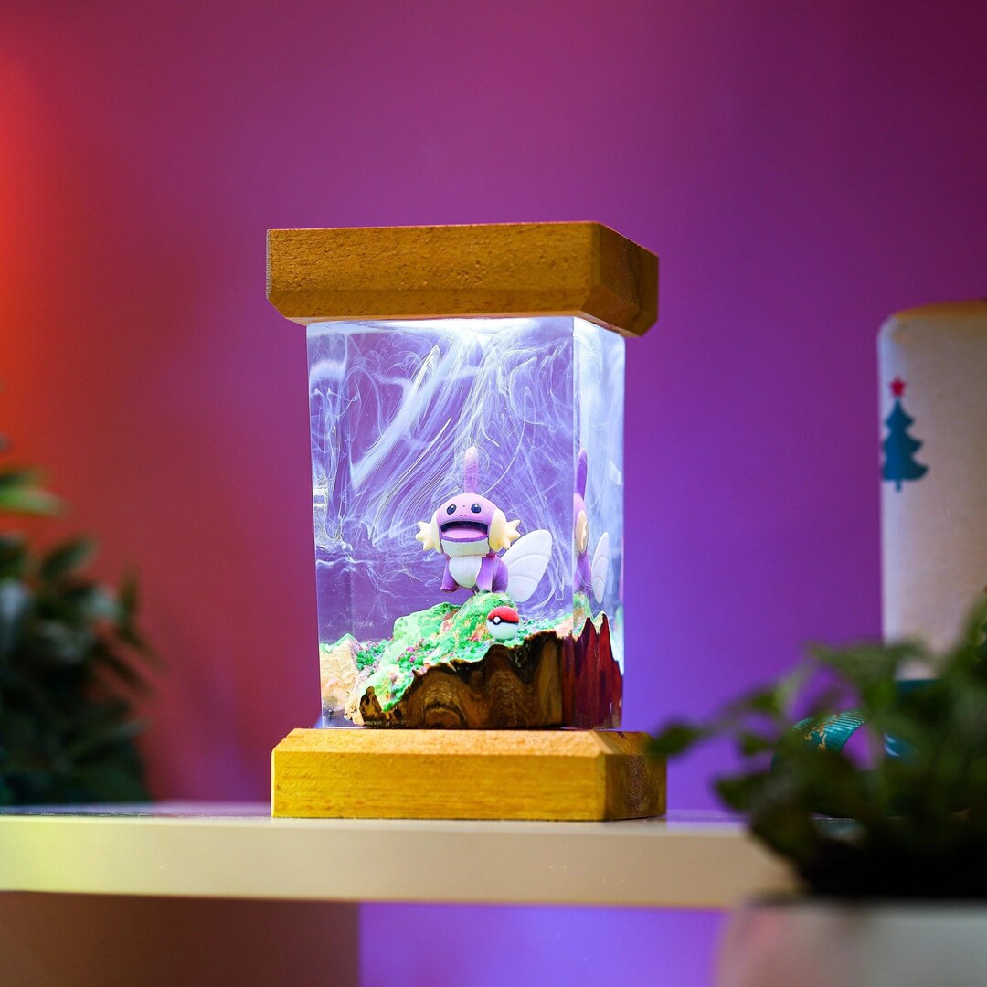 Mudkip Mudkip Lamp – Anime Resin Night Light – Gift for Mudkip Fans - Etsy