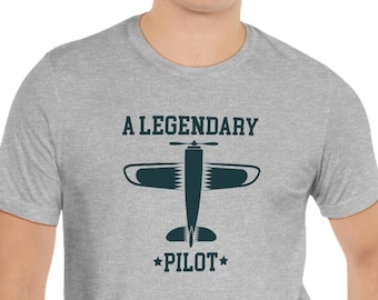 Pilot T-shirt, Gift for Pilot, Funny Pilots Shirt, Airplane Shirt ...