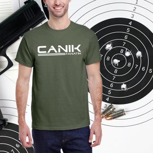 Canik Fanatik T-shirt: Military Style Firearm Team Tee - Etsy