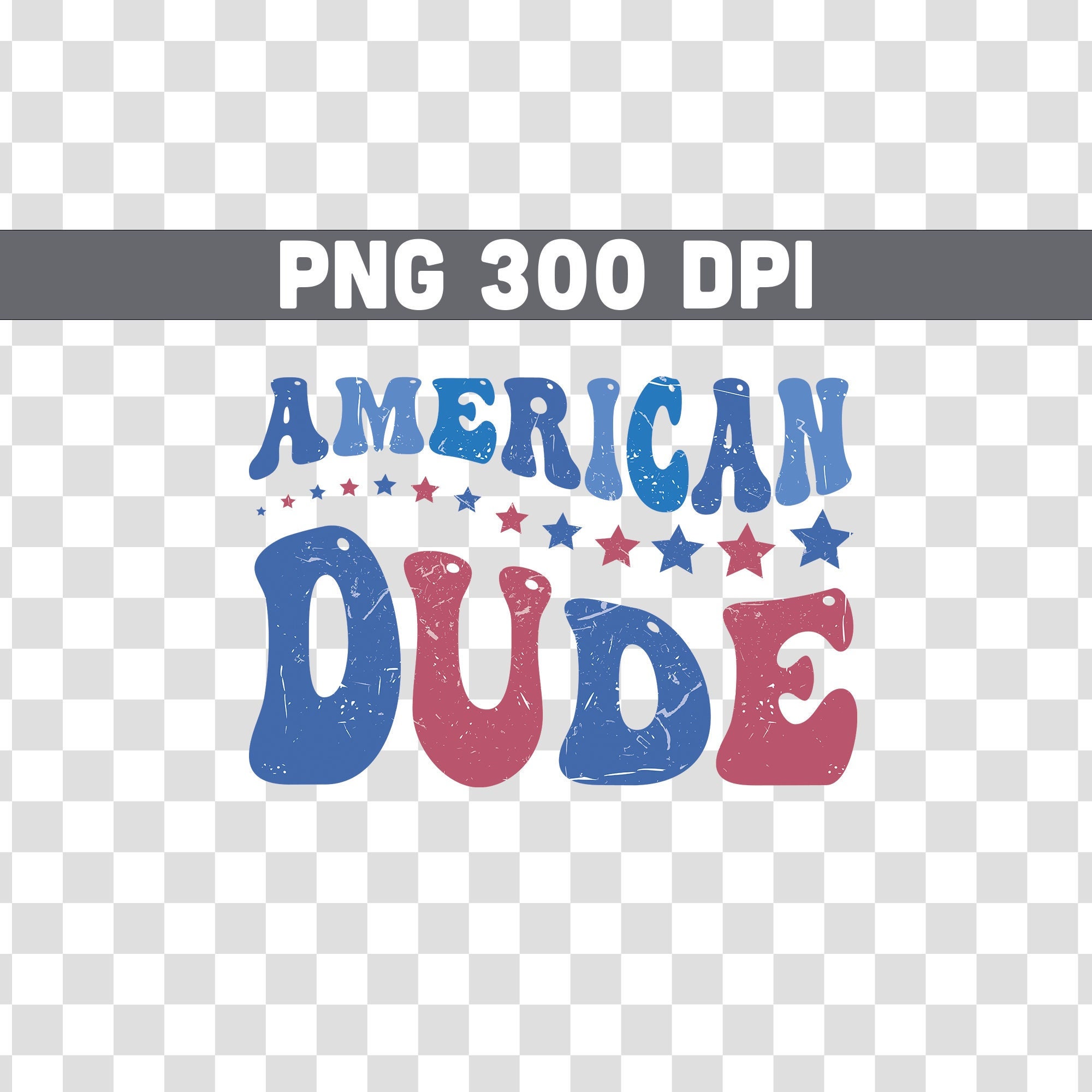 American Dude Png, Retro American Dude Png, 4th July Dude Png ...