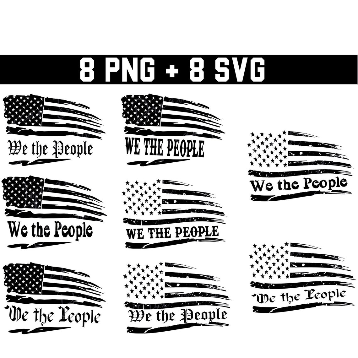 We the People Svg, We the People Png, American Flag Svg, Patriotic Svg ...