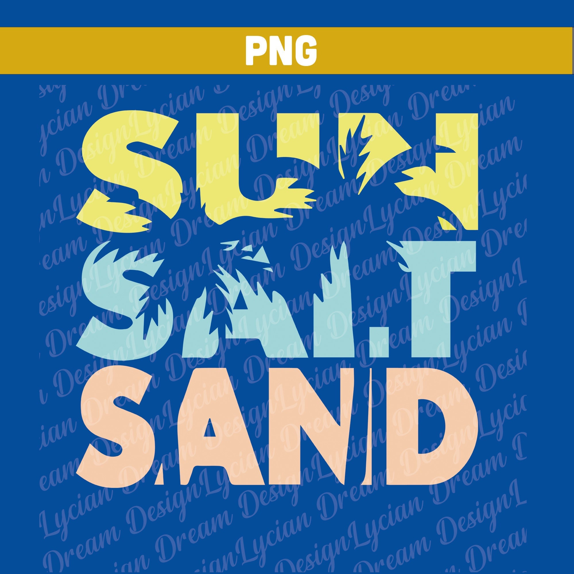 Sun Salt Sand Beach Png, Summer Png, Beach Png, Vacation Png,summer ...