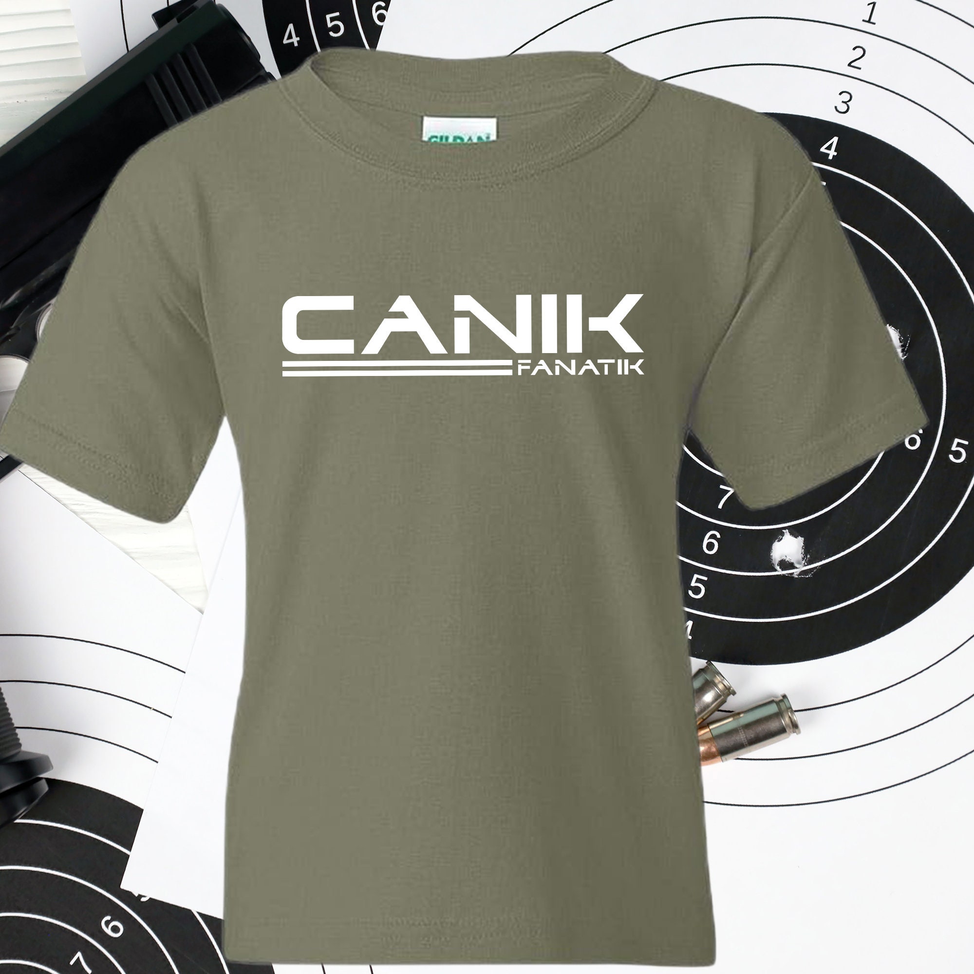 Canik Fanatik T-shirt: Military Style Firearm Team Tee - Etsy
