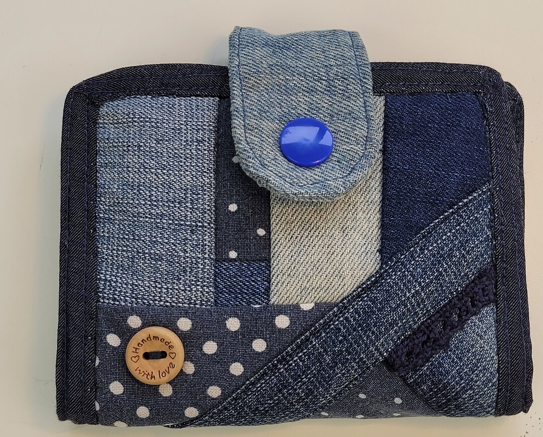 Unique Denim Wallet, Design Wallet, Women's Wallet,fabric Wallet ...