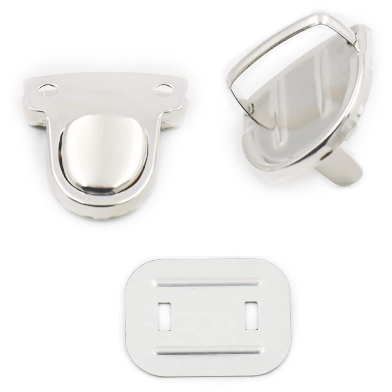 12 Sets Catch Closure Tuck Lock for Leather Bag Case Clasp Purse ...