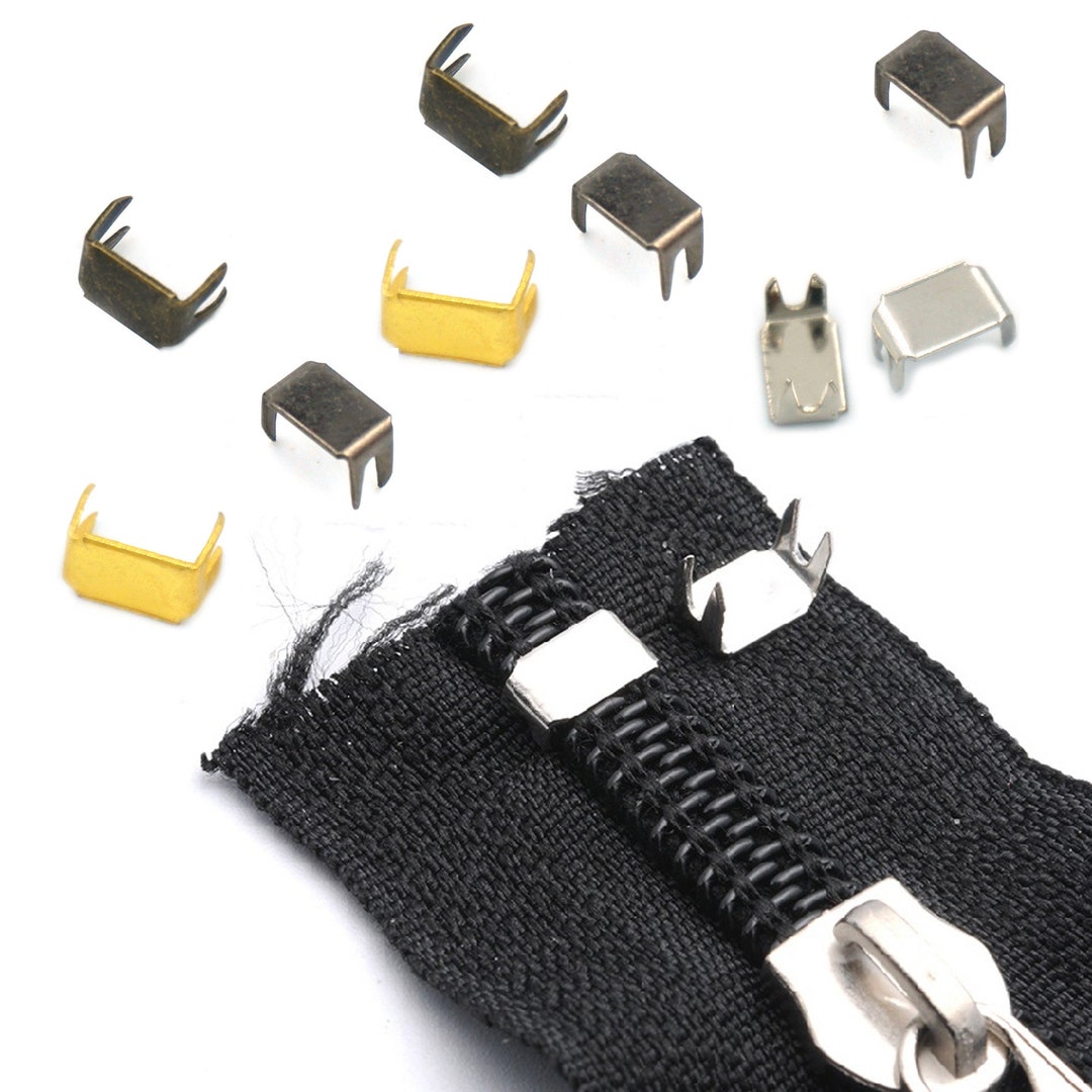 Zipper Repair Kit Slider Stoper #3 #5 Slider Bottom Stoppers Rescue ...