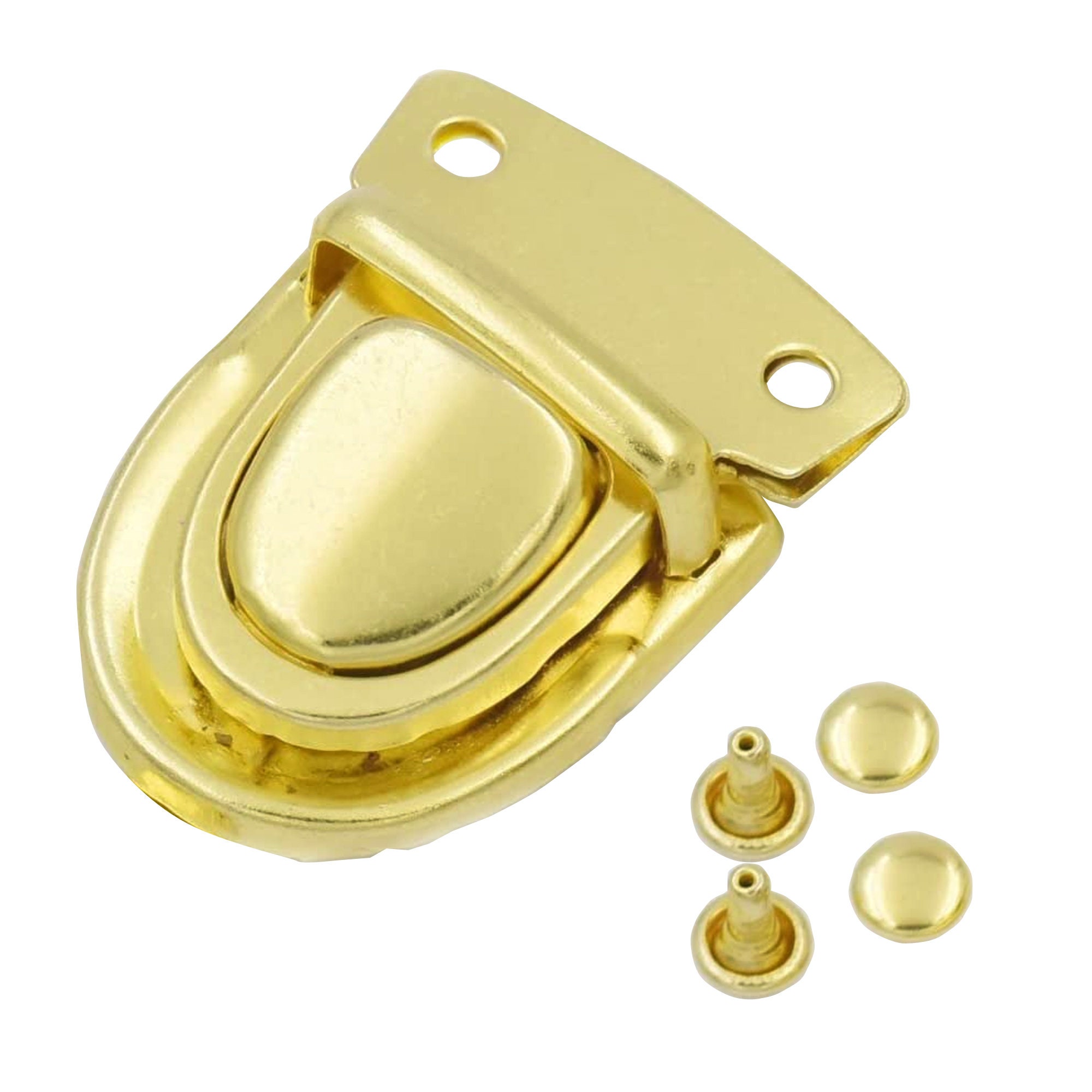 12 Sets Catch Closure Tuck Lock for Leather Bag Case Clasp Purse ...