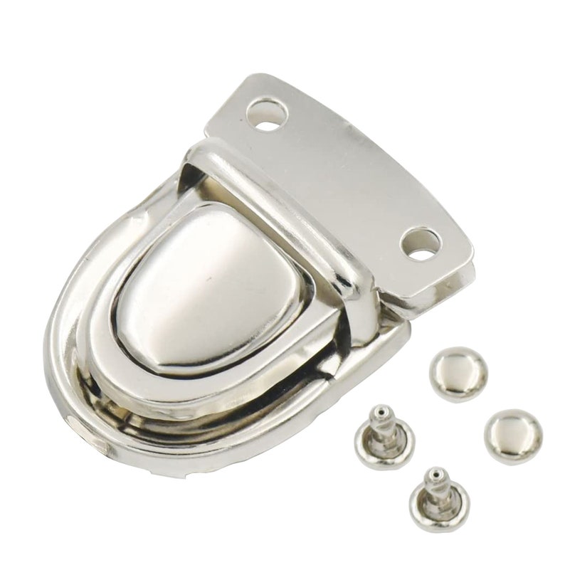 12 Sets Catch Closure Tuck Lock for Leather Bag Case Clasp Purse ...