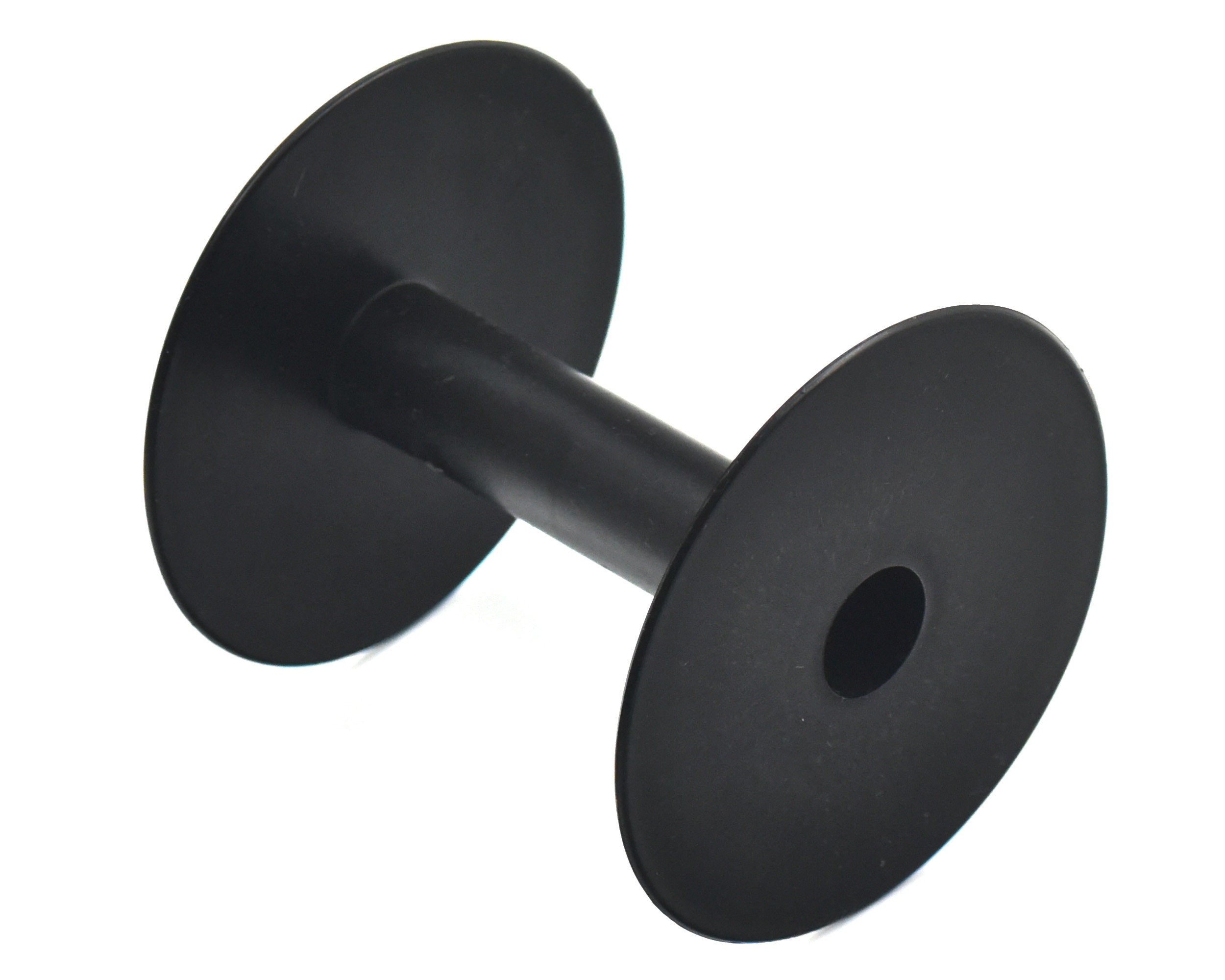 Empty Reels Bobbin Round Spools Hard Plastic Wire ENDS for Lace Ribbon ...