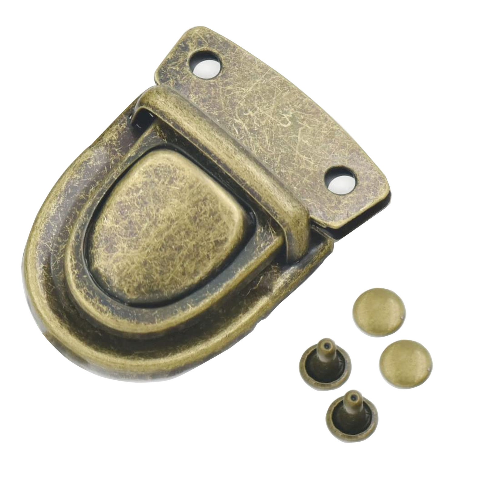 12 Sets Catch Closure Tuck Lock for Leather Bag Case Clasp Purse ...