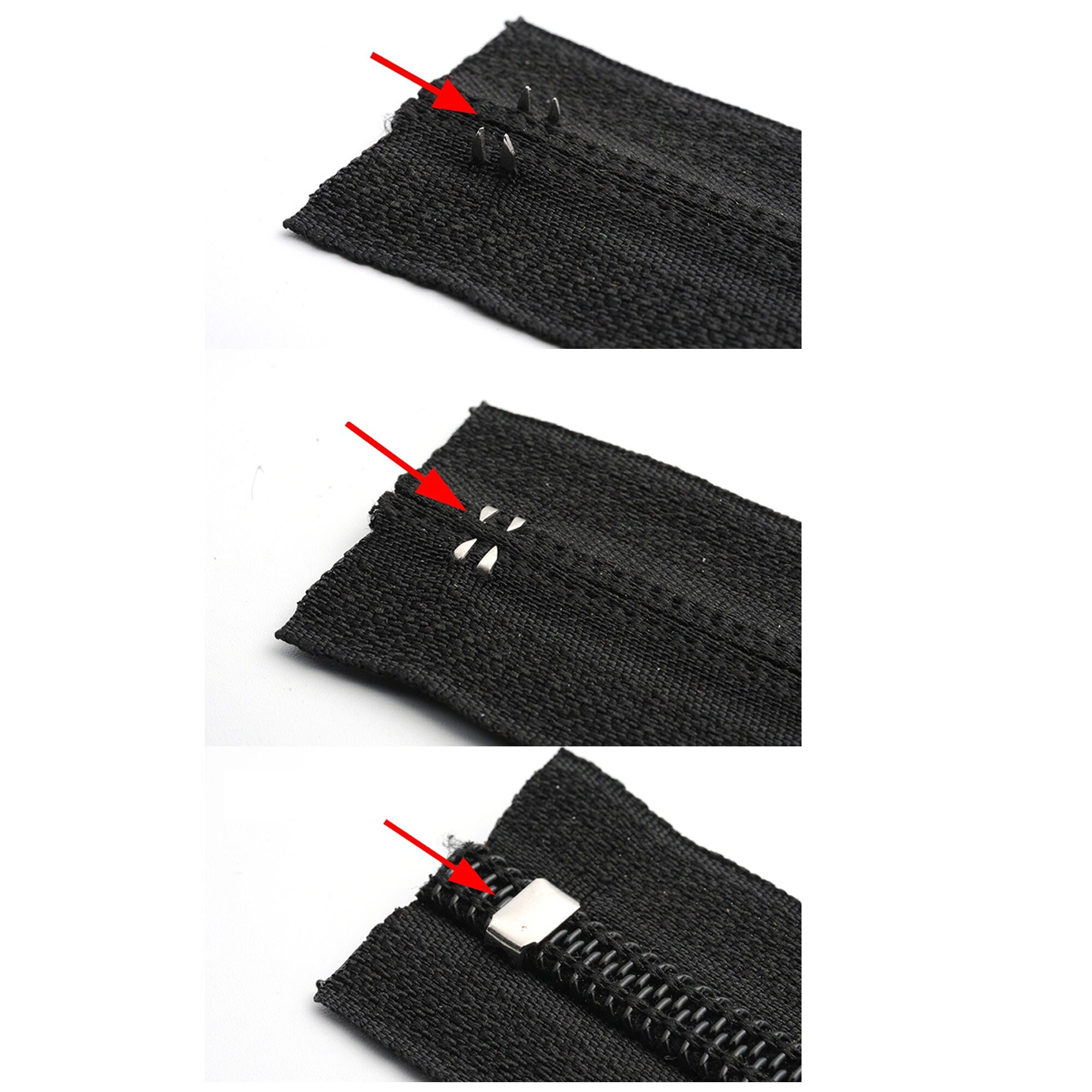 Zipper Repair Kit Slider Stoper #3 #5 Slider Bottom Stoppers Rescue ...