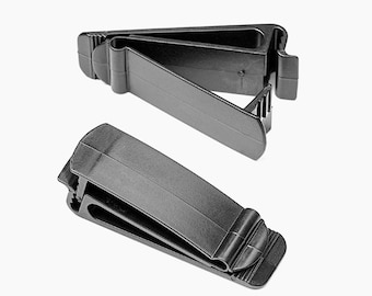 5/10/20/50/100 Pcs Plastic Belt Clips 66x20mm Holster Sheath Clasp Hook ...