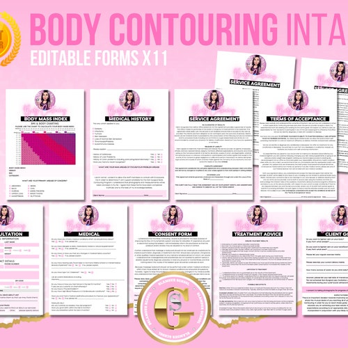 BODY SCULPTING Medical & Consent Forms - Etsy