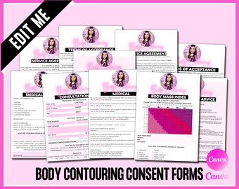 Body Contouring Intake Forms - Etsy