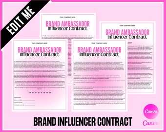 Ambassador Forms - Etsy