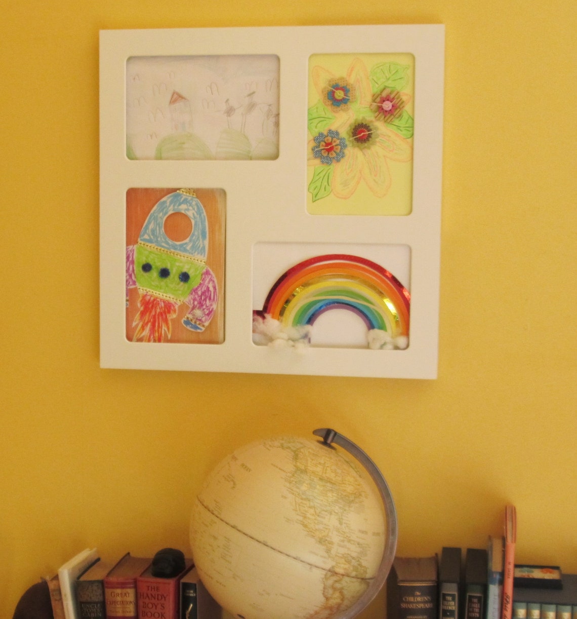 Articulate Gallery A4 Quadruple Frame - Etsy