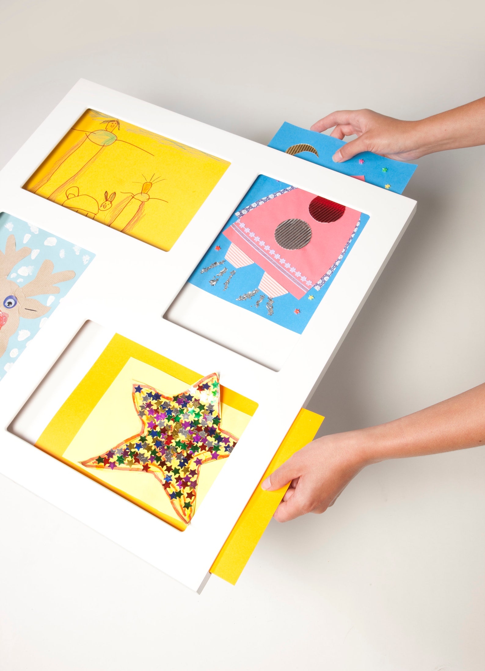 Articulate Gallery A4 Quadruple Frame - Etsy