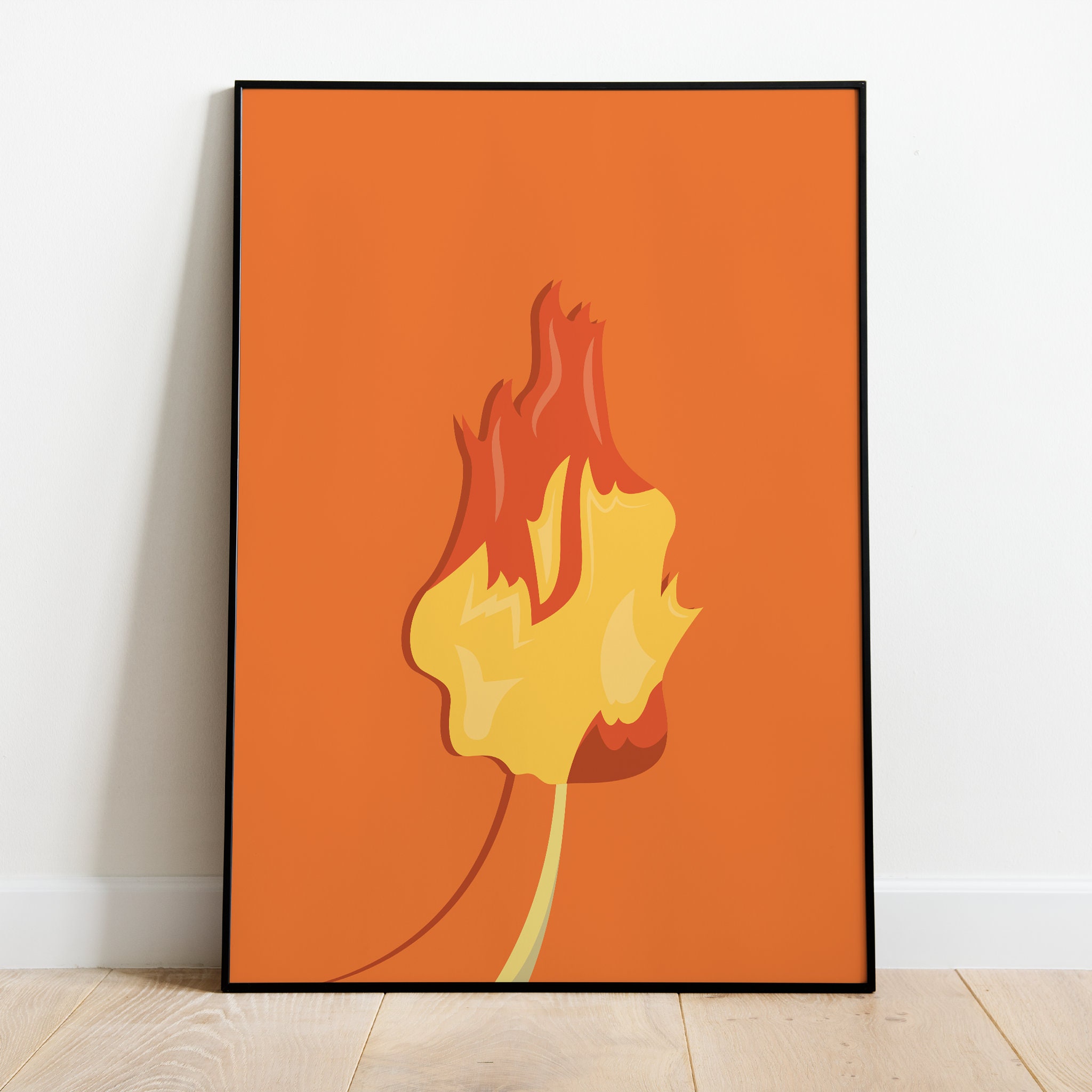 Pokémon Charmander Poster - Etsy