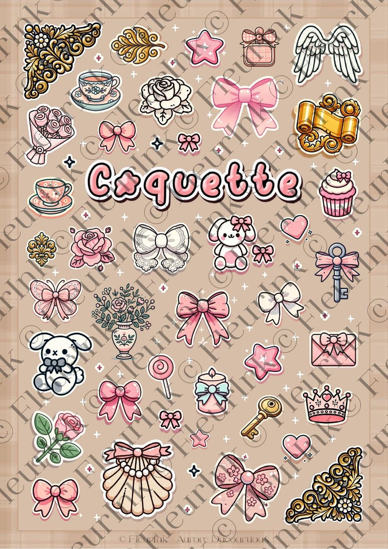 50 Flirty Stickers to Download - Etsy