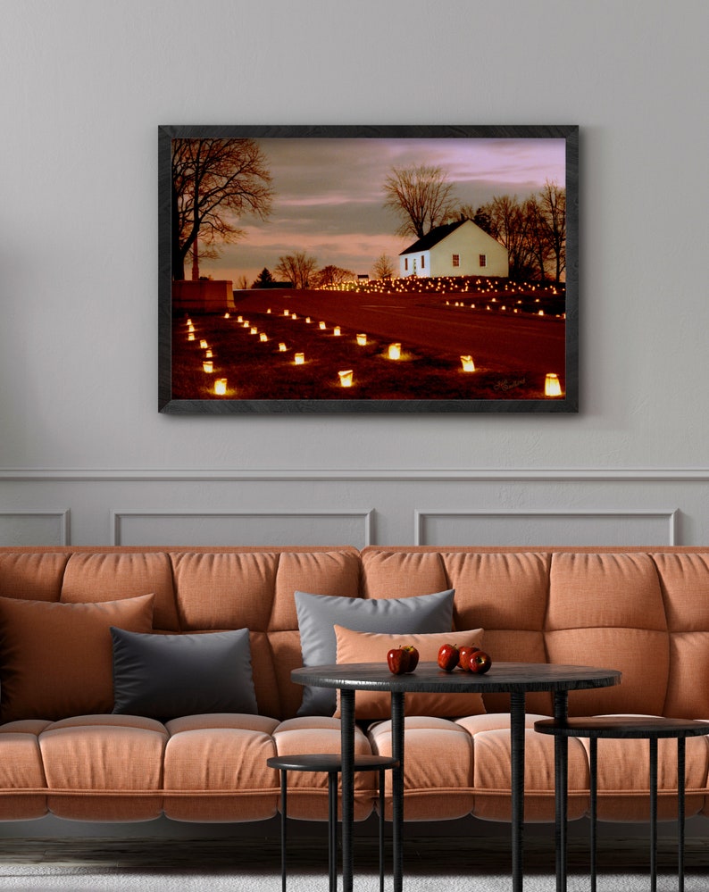 Dunker Church During the Antietam National Battlefield - Etsy
