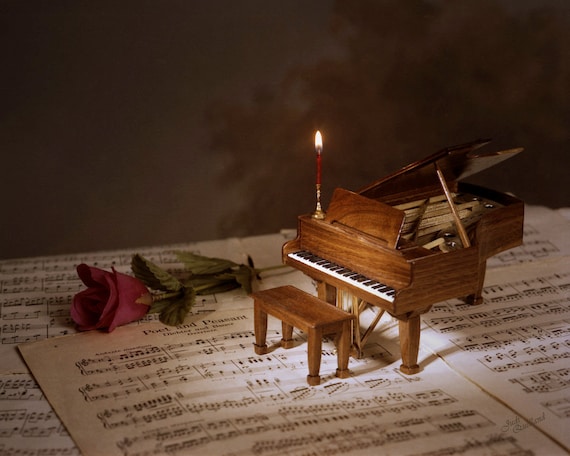 Still Life Photography Music Piano