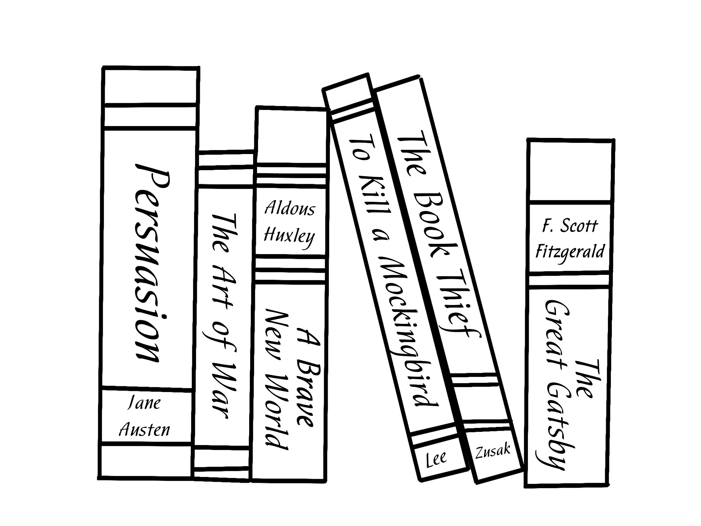 Custom Book Spines Digital Print Book Spines Art Book Art Etsy