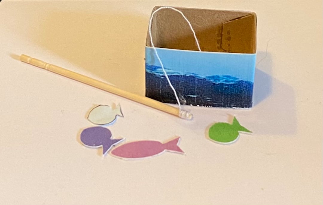 1:12th Scale Fishing Game KIT - Etsy