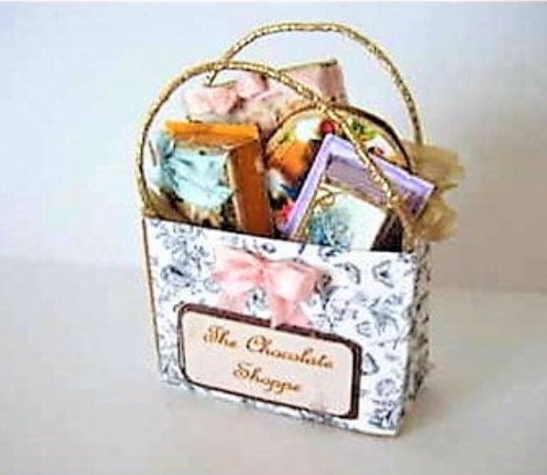 1:24 Scale Chocolate Shopping Trip Kit - Etsy