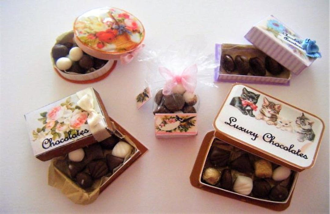 1:24 Scale Chocolate Box KIT - Etsy