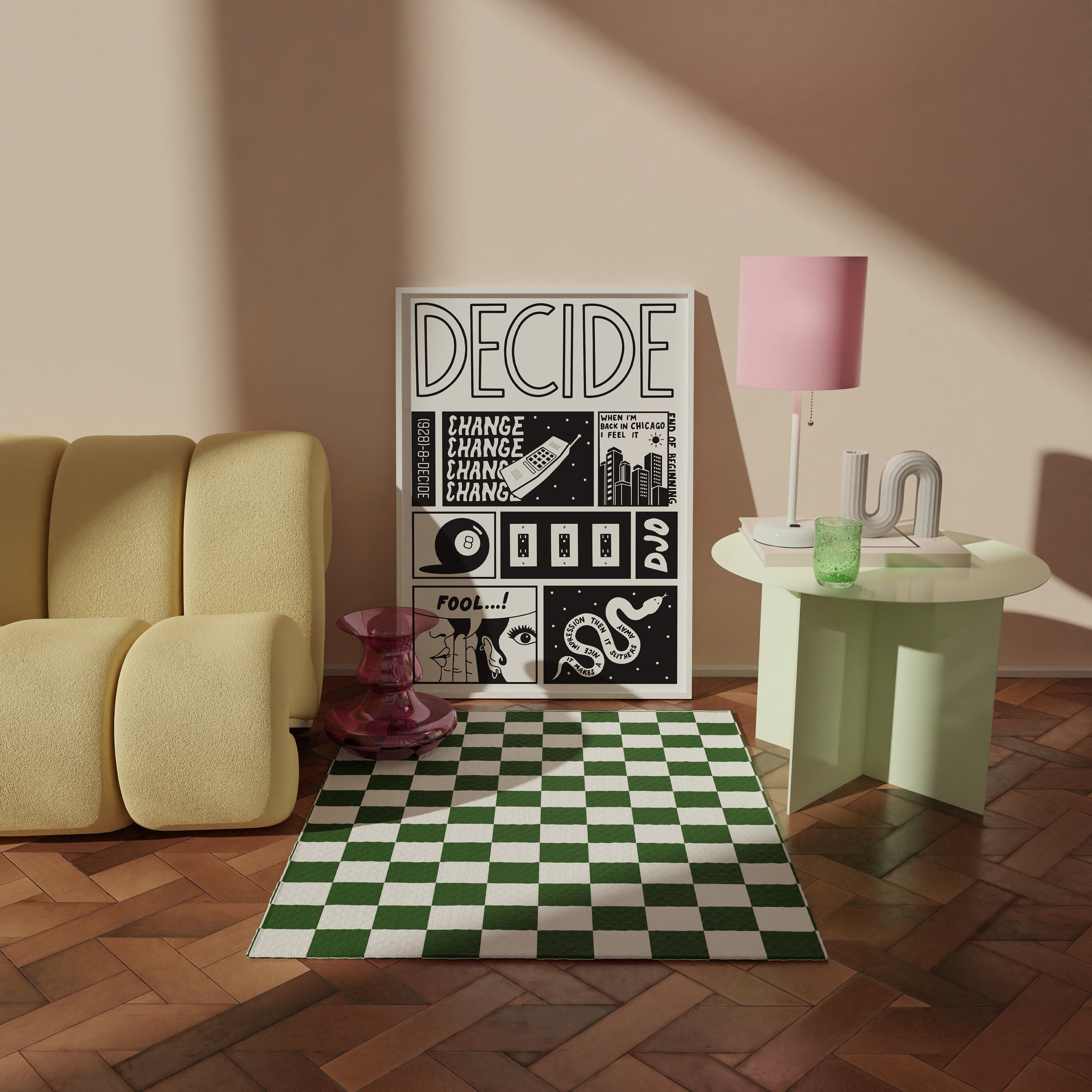 Decide Album Poster Digital Download Djo Music Djo Time - Etsy