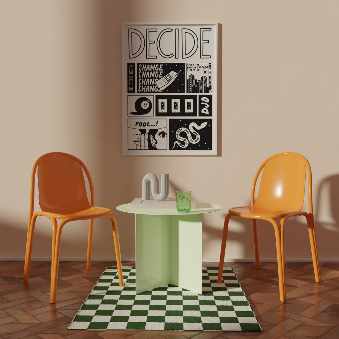 Decide Album Poster Digital Download Djo Music Djo Time - Etsy