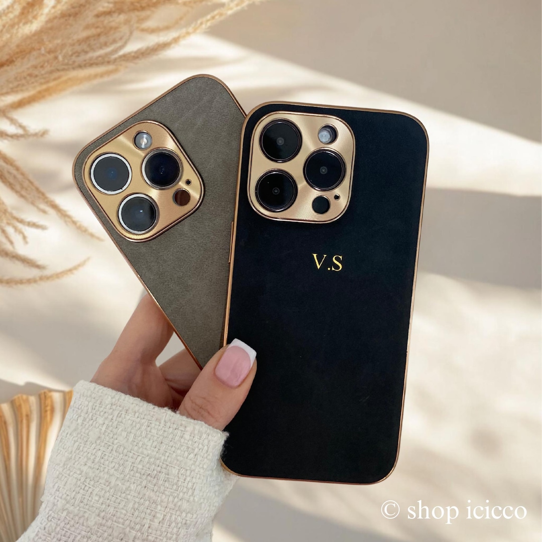 Cute Suede Phone Case for iPhone 17 Pro 16 15 14 Pro Max, Personalized ...