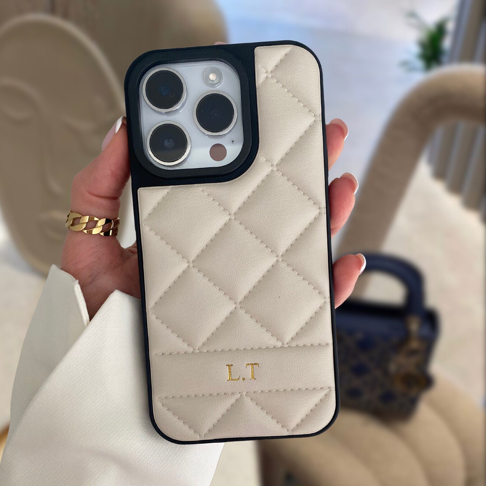 Personalized Puffer Phone Case for iPhone 17 16 15 14 13 12 Pro Max ...