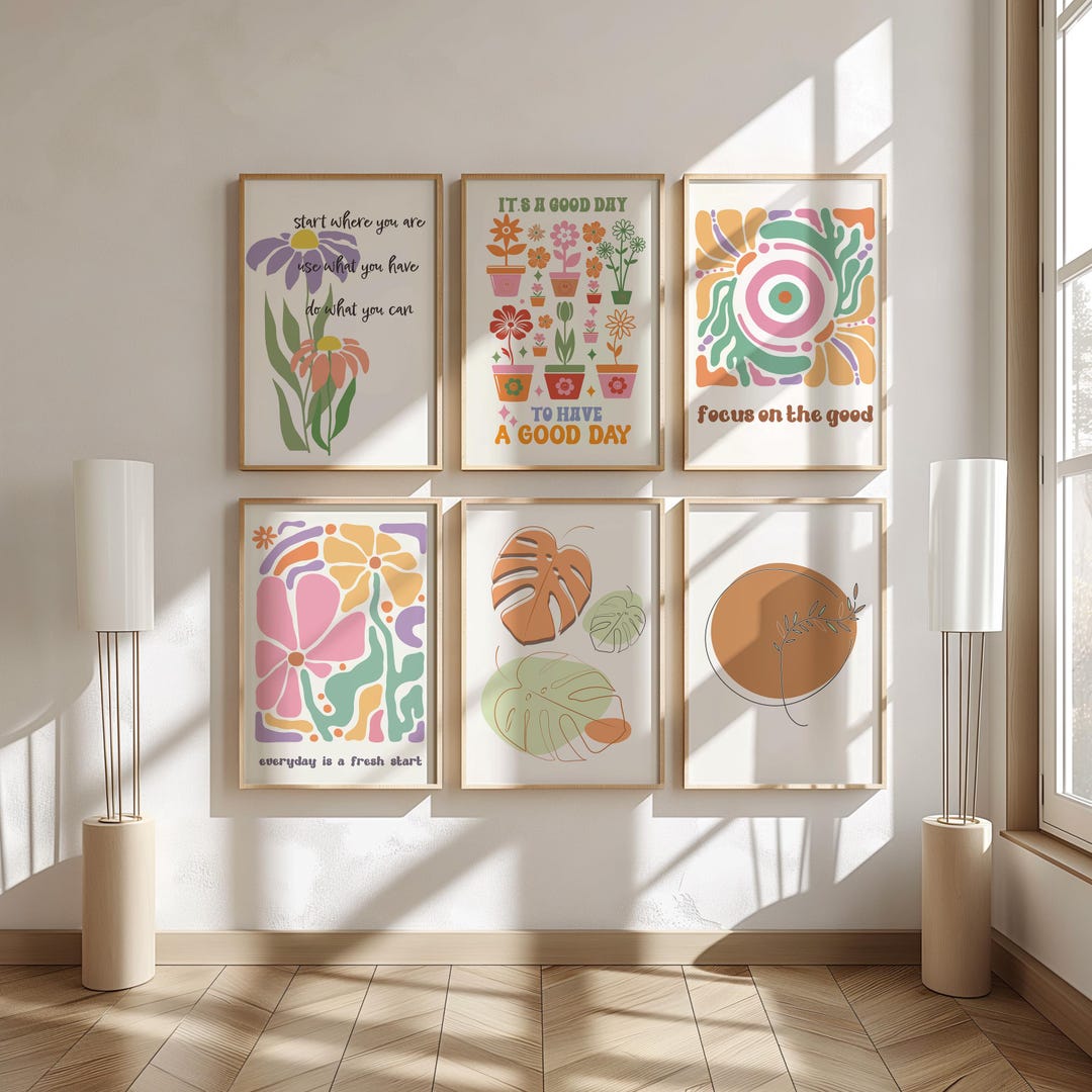 Boho Bundle, Poster Bundle, Wall Art Bundle, Inspirational Wall Art ...