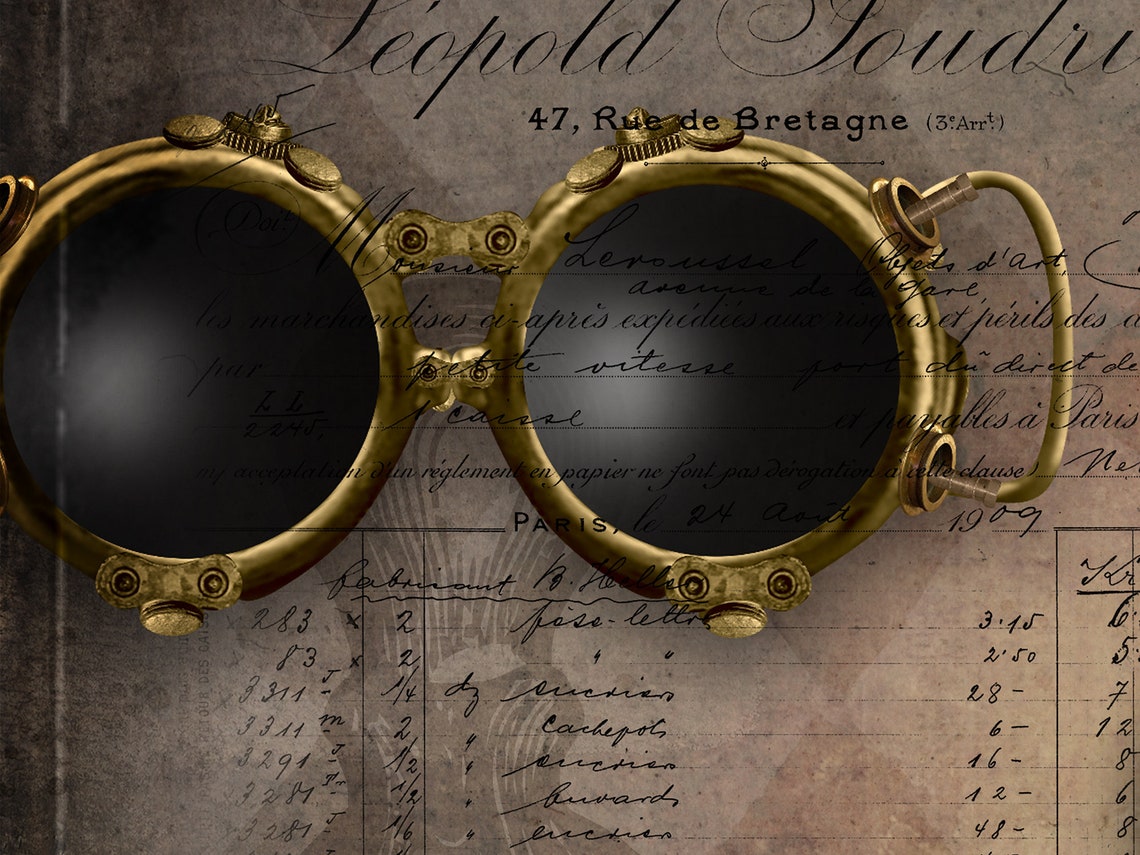 Steampunk Lady Angel Digital Download, Steampunk Angel Printable ...