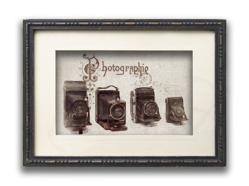 Antique Vintage Cameras Instant Download, Antique Cameras Printable ...