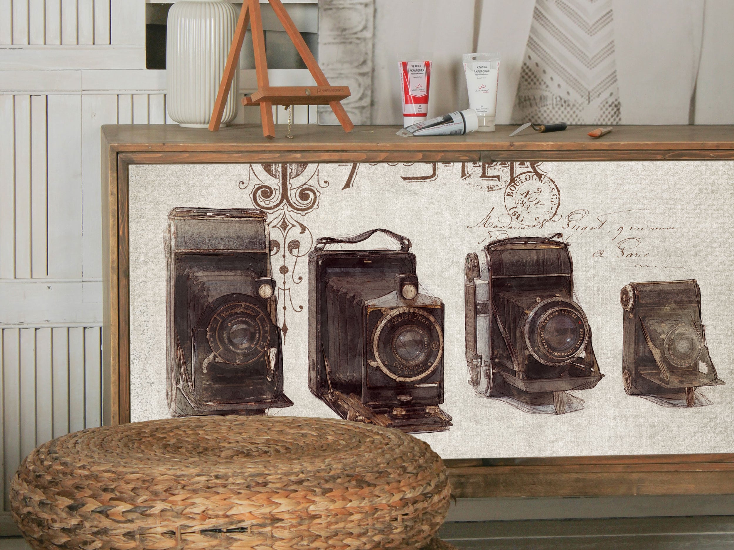 Antique Vintage Cameras Instant Download, Antique Cameras Printable ...