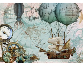 Steampunk Nautical - Etsy