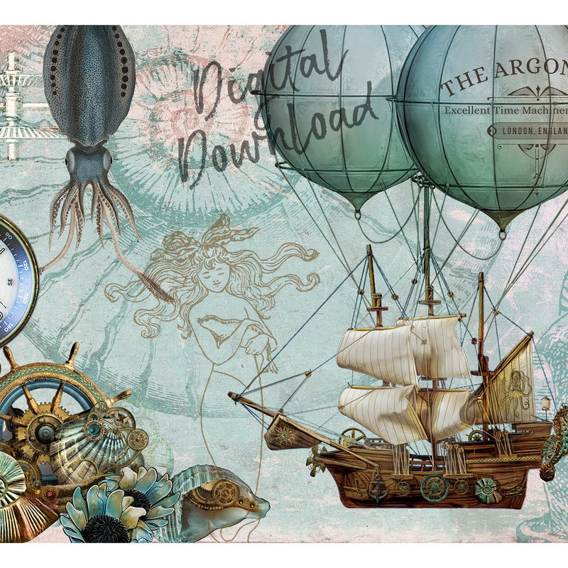 Steampunk Nautical - Etsy