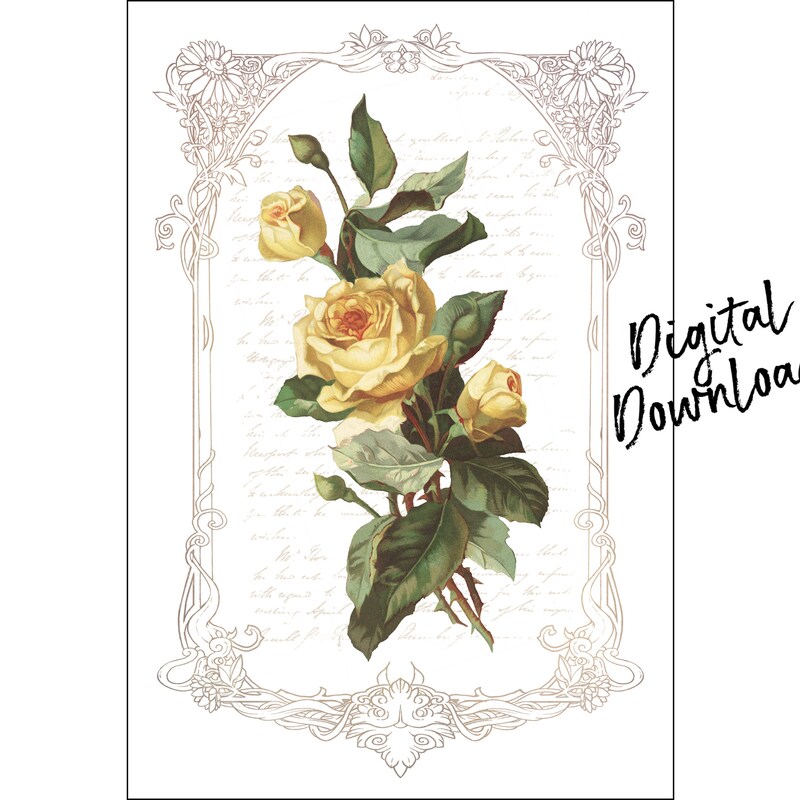 Decoupage Poster - Etsy