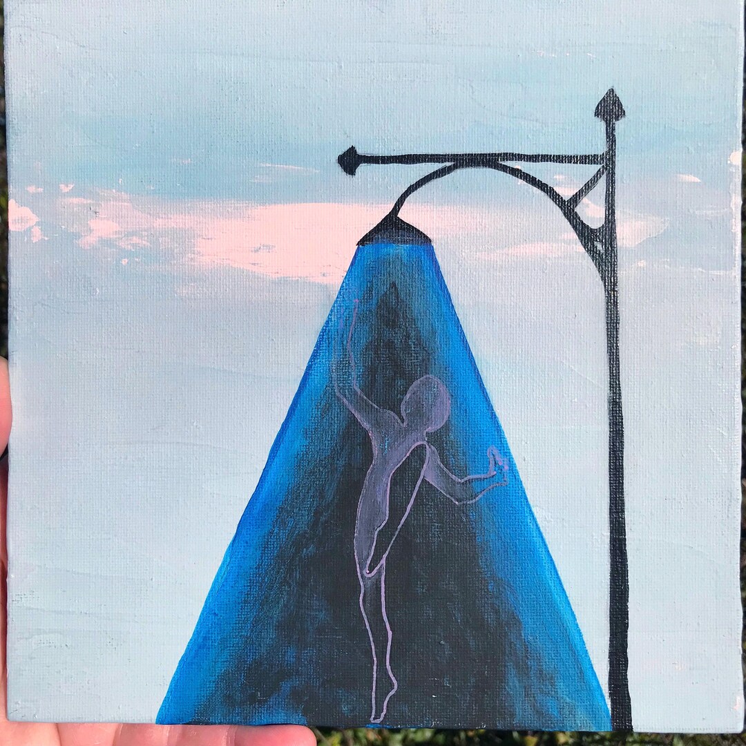 Twilight Sprite Dancer in Blue Light - Etsy