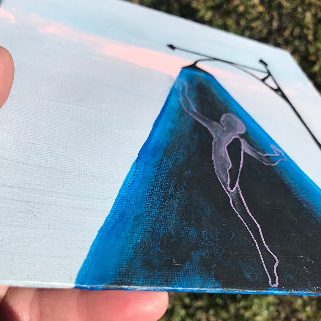 Twilight Sprite Dancer in Blue Light - Etsy