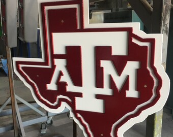 Texas Aggies Signs - Etsy