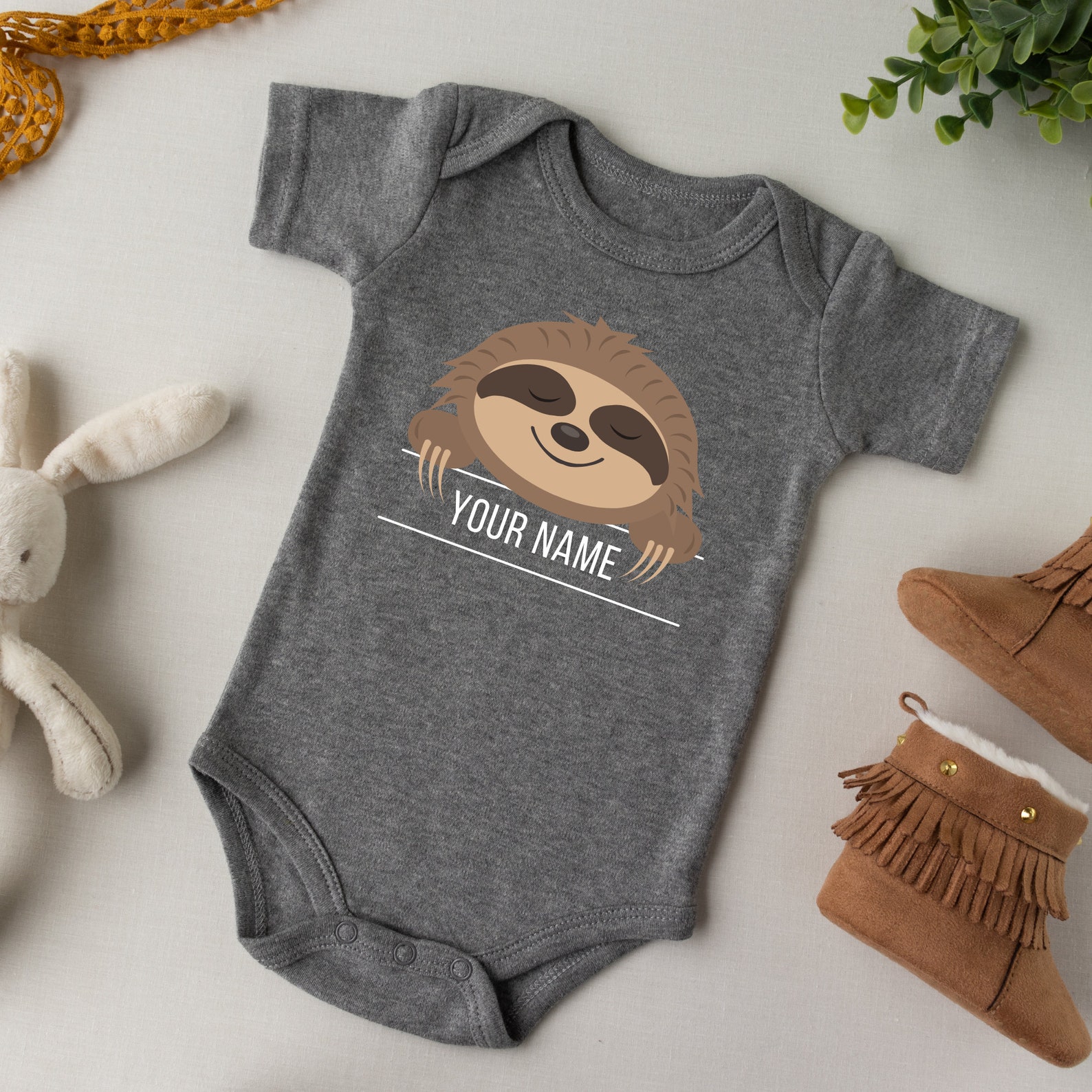 Baby Sloth SVG Bundle & Sloth Clipart Sloth Gifts and | Etsy
