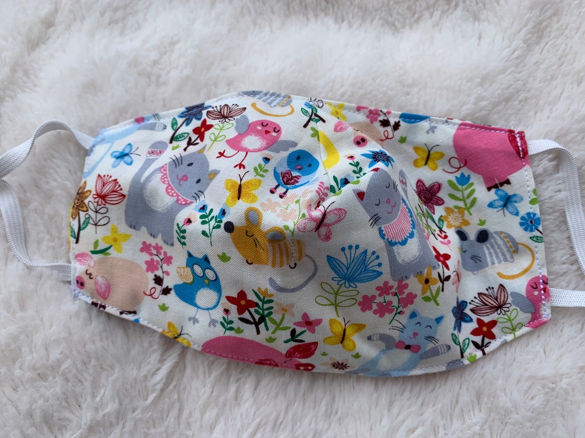 Cute animals mask | Etsy