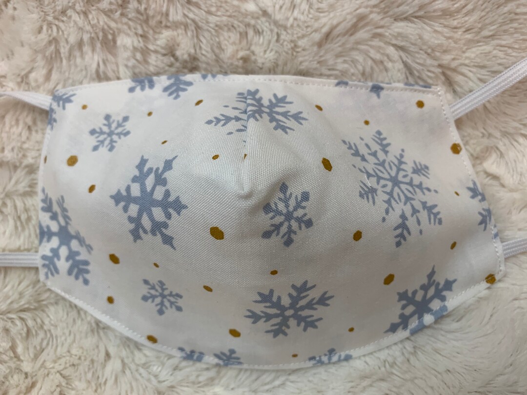 Snowflakes Mask - Etsy