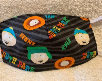 South Park Cartman Kyle Stan Kenny Bus Stop Kids Lineup Funny Cloth ...